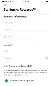 How to share a cup of Starbucks coffee with your social media community.