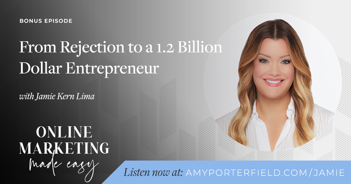 #314b: From Rejection to a 1.2 Billion Dollar Entrepreneur with Jamie ...