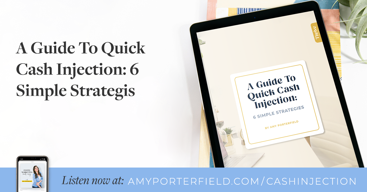 Bonus: How To Get A Quick Cash Boost For Your Business - Amy ...