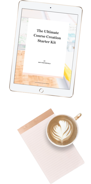 Free Guide: How To Create a Profitable Online Course by Amy Porterfield