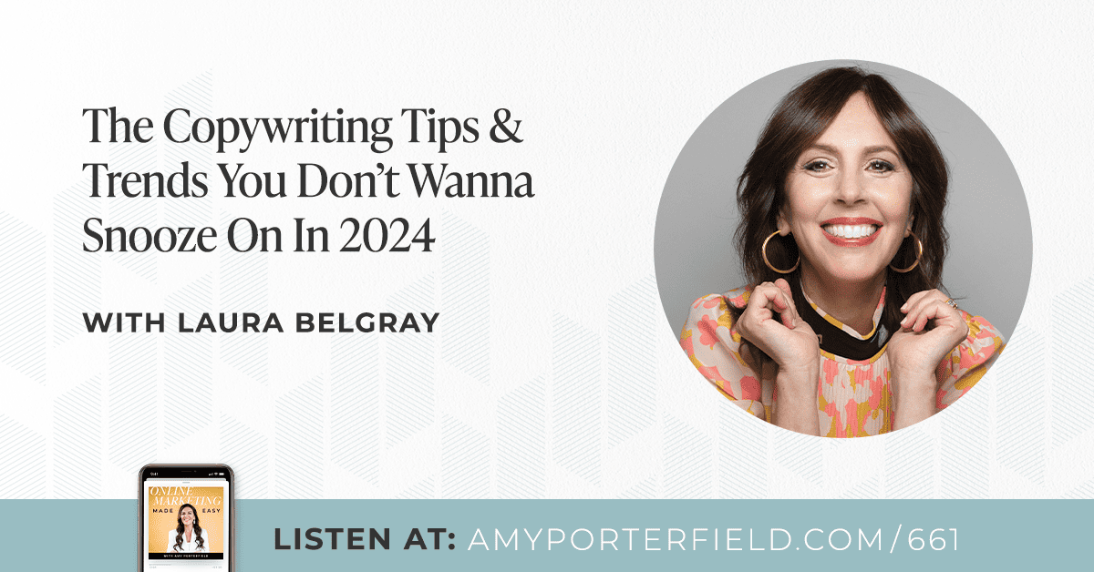 #661: The Copywriting Tips & Trends You Don’t Wanna Snooze On In 2024 ...